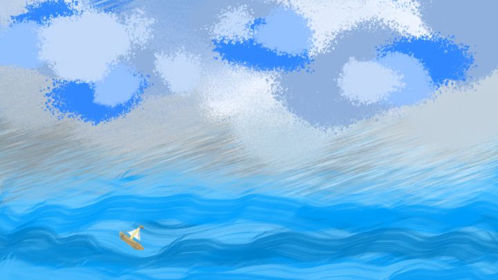 Ocean rain - Zino Nebezino - Drawings & Illustration, Fantasy ...