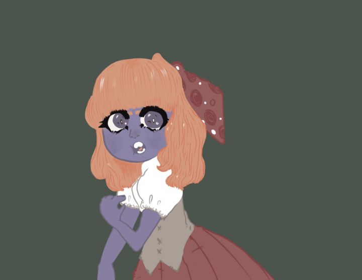 Cottage Core Zombie - Clover Cries - Paintings & Prints, Fantasy ...