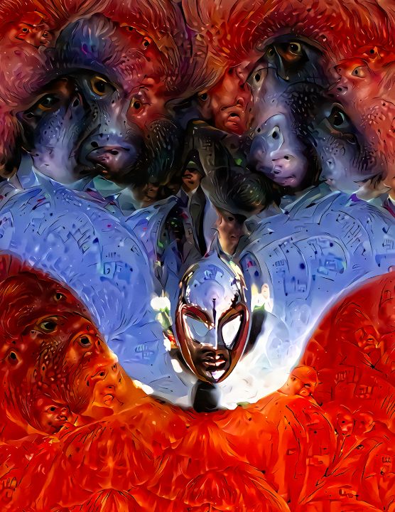 Deep Dream Hood Ornament - Due North Gallery - Digital Art, Vehicles ...