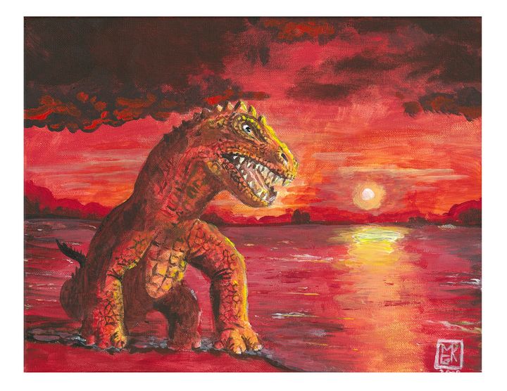 Rhedosaurus - Mike's Kaiju Art Gallery - Paintings & Prints ...