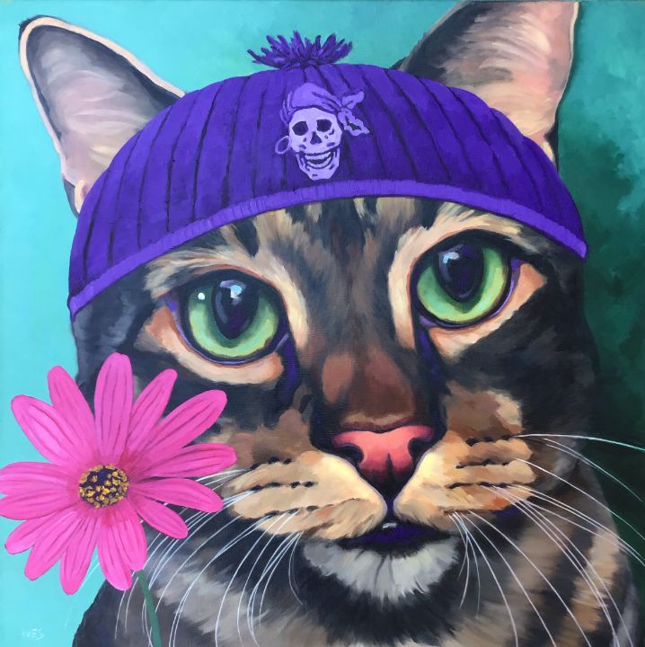 Pirate Cat Skully - RKIves - Paintings & Prints, Animals, Birds, & Fish ...