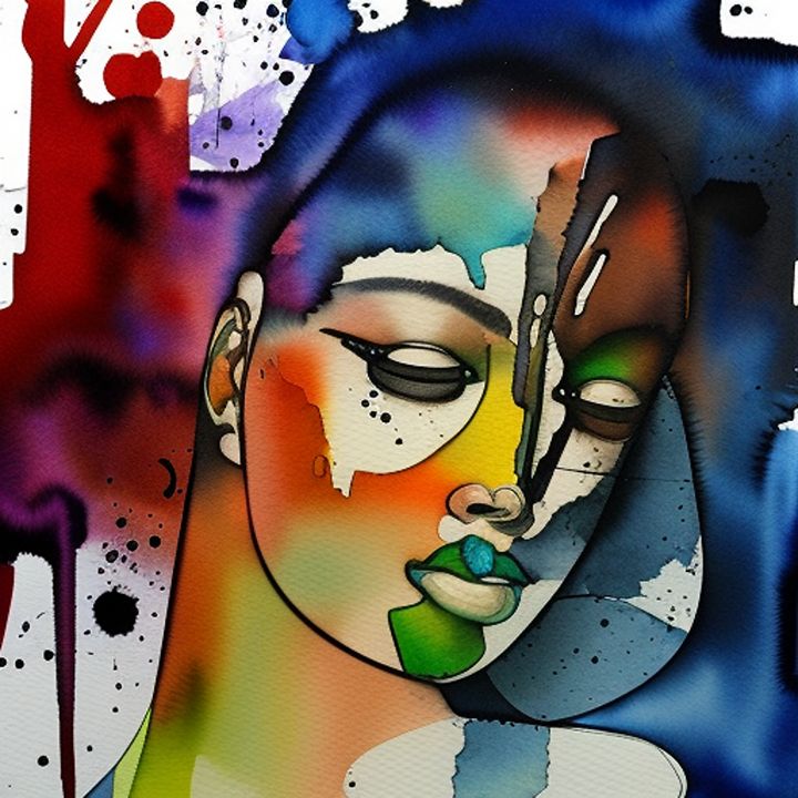 Agonized Women # 002 - Majestic Pandora - Digital Art & AI, Abstract ...