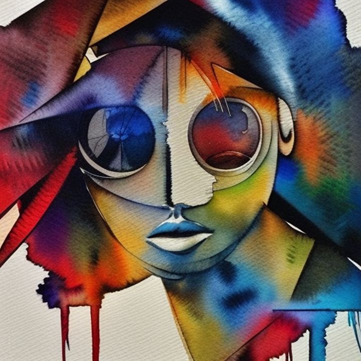 Agonized Women # 012 - Majestic Pandora - Digital Art & AI, Abstract ...