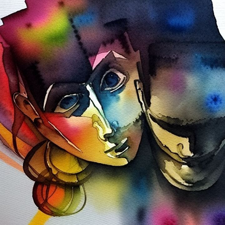 Agonized Women # 014 - Majestic Pandora - Digital Art & AI, Abstract ...