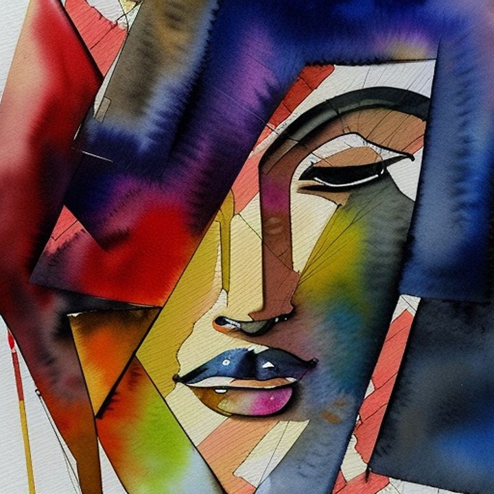 Agonized Women # 018 - Majestic Pandora - Digital Art & AI, Abstract ...