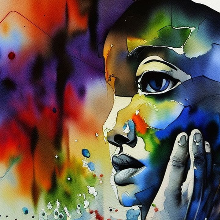 Agonized Women # 025 - Majestic Pandora - Digital Art & AI, Abstract ...