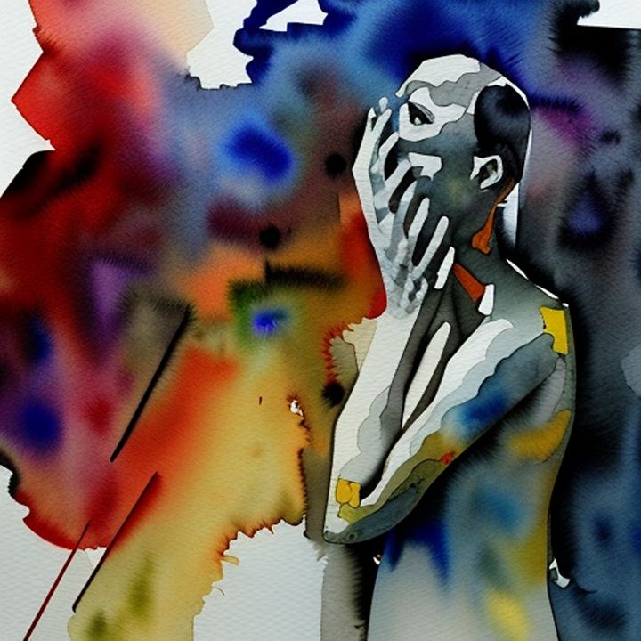 Agonized Women # 032 - Majestic Pandora - Digital Art & AI, Abstract ...