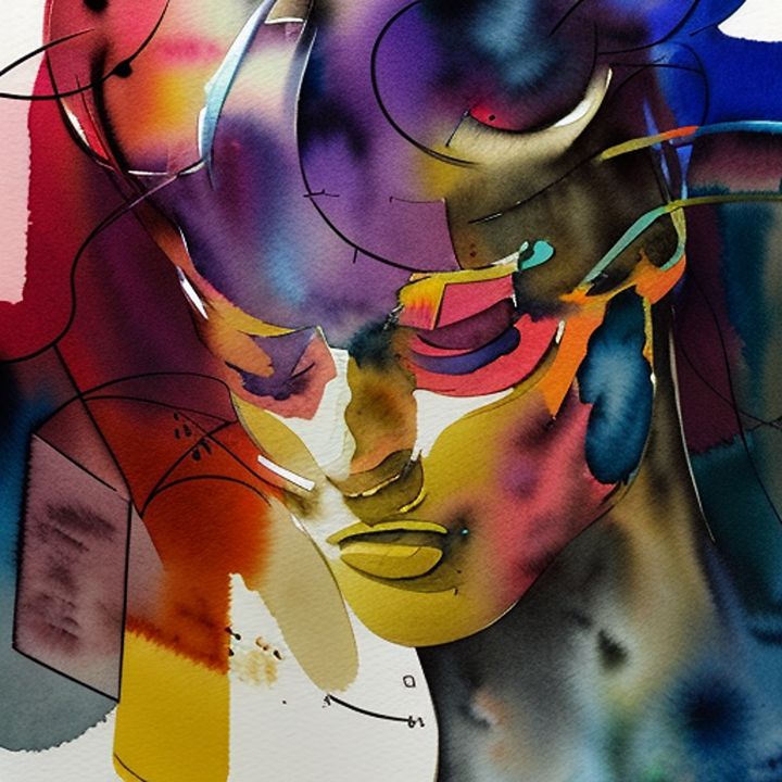 Agonized Women # 057 - Majestic Pandora - Digital Art & AI, Abstract ...