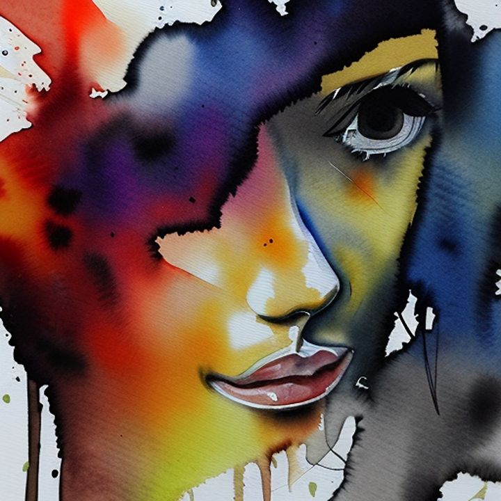 Agonized Women # 058 - Majestic Pandora - Digital Art & AI, Abstract ...