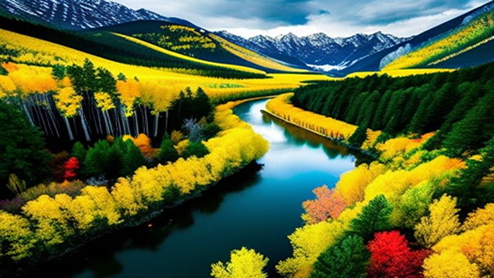 Beautiful Nature # 028 - Majestic Pandora - Digital Art & AI ...
