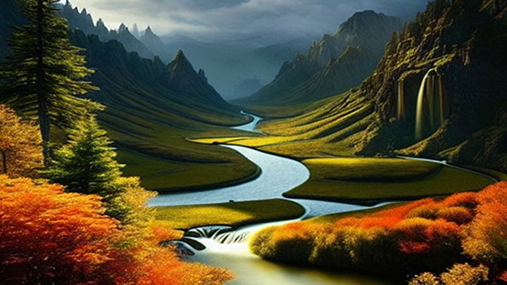 Beautiful Nature # 051 - Majestic Pandora - Digital Art & AI ...
