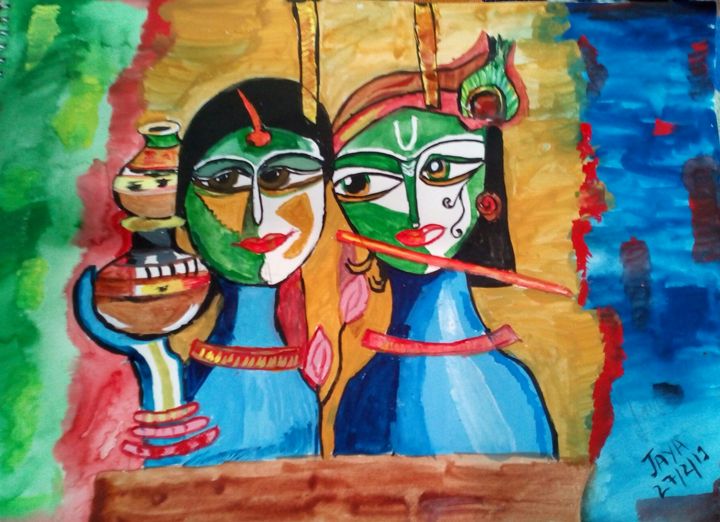 Jaya - Drawings & Illustration, Paintings & Prints