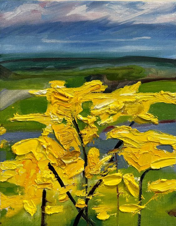 Golden Rod - Elizabeth Courtney Fine Art - Paintings & Prints ...