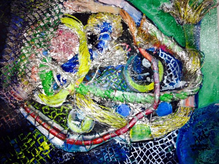 Caught in Circumstances - Josh Roxas - Paintings & Prints, Abstract ...