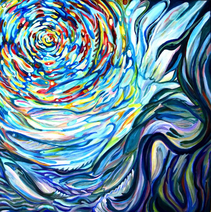 Underwater View - Hajna V. Csorba, Artist. - Paintings & Prints ...