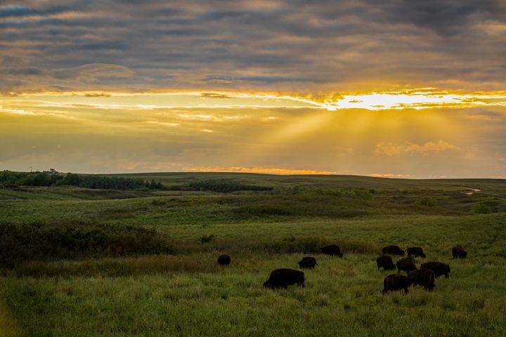 Kansas Flint Hills Sunset - Stockhaus Photography - Photography ...