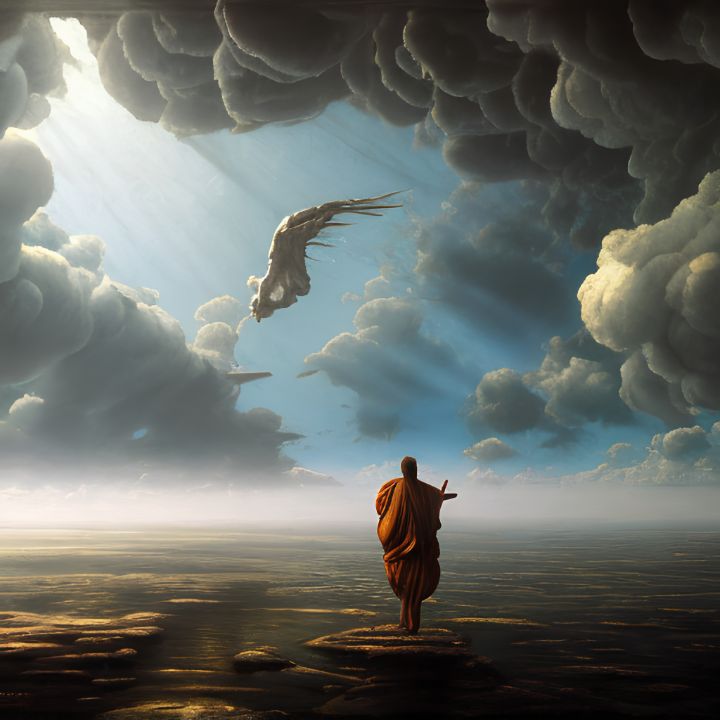 Father In The Sky - Art Of El Paso - Digital Art, Religion, Philosophy ...