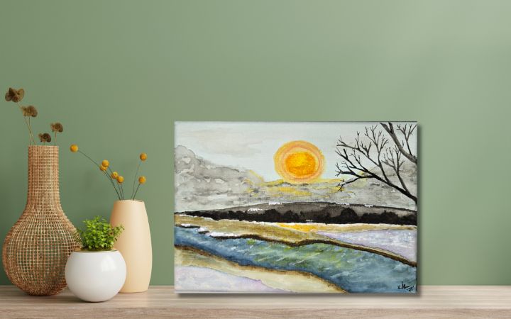 "Waiting for Spring – 5x7” on Canvas - Kristina Hardy - Paintings ...