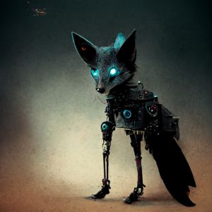 Robot fox - Fantasy world - Digital Art & AI, Fantasy & Mythology ...