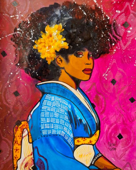 Isura Isshun - (Treasured Moment) - Art of Ohso - Paintings & Prints ...