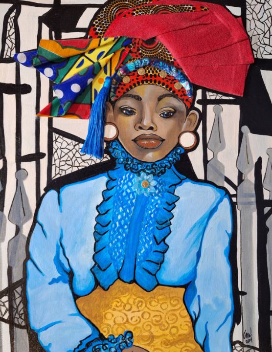Code Noir Royale - Art of Ohso - Paintings & Prints, Ethnic, Cultural ...