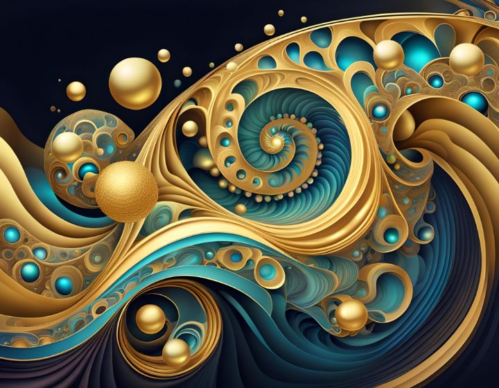 Variation on the golden section - Evio's Gallery - Digital Art & AI ...