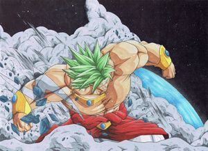 Broly LSS FighterZ - DrawInSaiyan - Paintings & Prints, Childrens Art ...