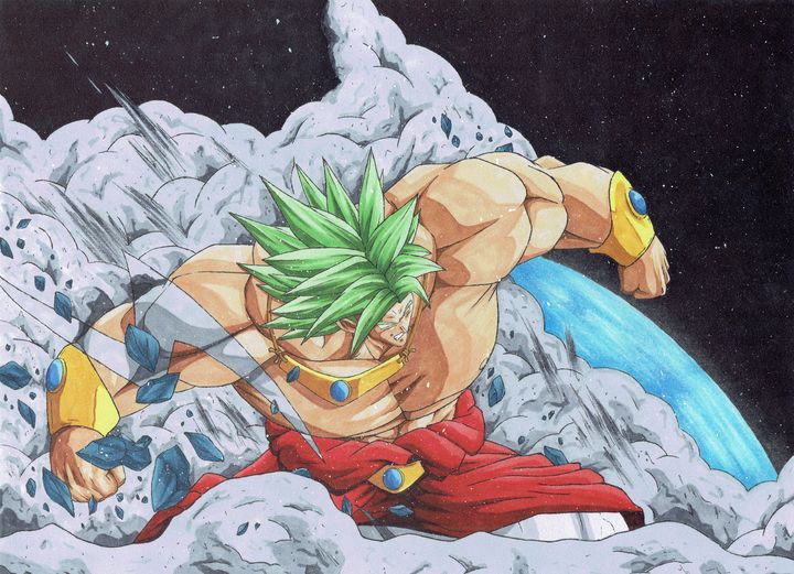 Broly LSS FighterZ - DrawInSaiyan - Paintings & Prints, Childrens Art ...