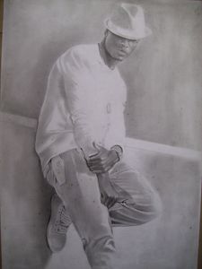 Colored Pencil drawing of Jay Z - treasuregem.artpages - Drawings ...