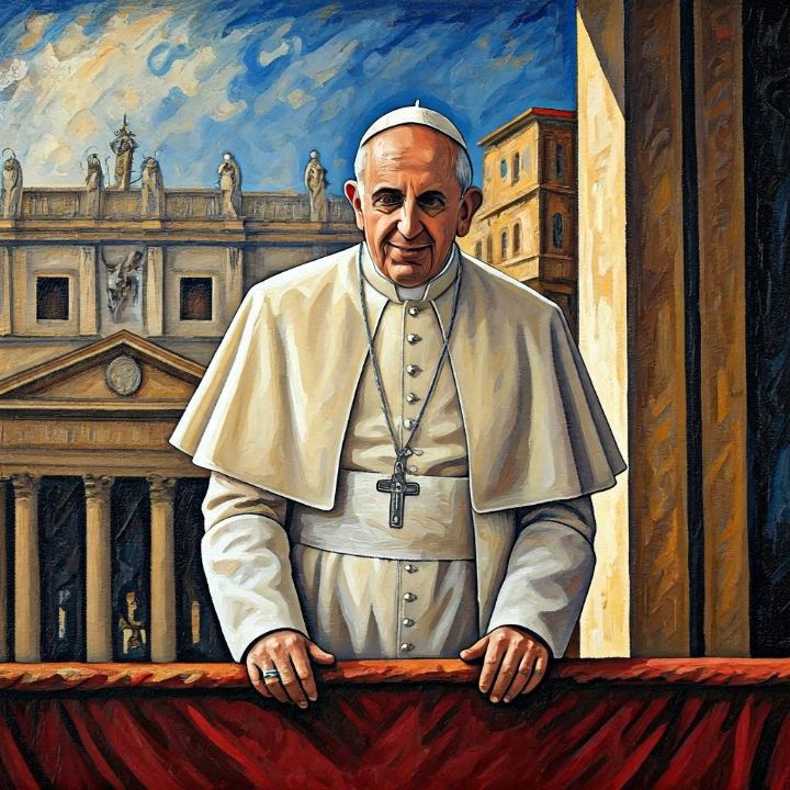 Pope Francis - Janita ART - Digital Art & AI, Religion, Philosophy ...