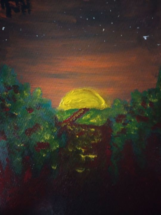 When The Lights Go Down - Rockford's Warehouse - Paintings & Prints, Landscapes & Nature, Other ...