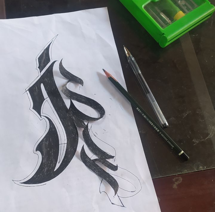 Calligrafitty - Paintings & Prints, Drawings & Illustration