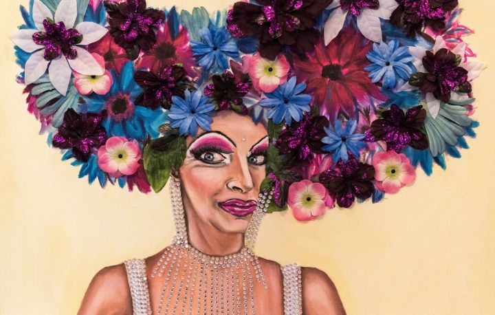 Minnie Diamond - Maria In Paint - Paintings & Prints, People & Figures ...