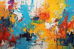 Colors and shapes puzzle - Art and Feeling - Digital Art & AI, Abstract ...