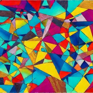 Colors and shapes puzzle - Art and Feeling - Digital Art & AI, Abstract ...