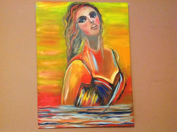 Charlotte from the Sea - Tamar Gargir's Art - Paintings & Prints ...
