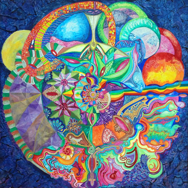 the reunion - Akasha - Paintings & Prints, Fantasy & Mythology ...