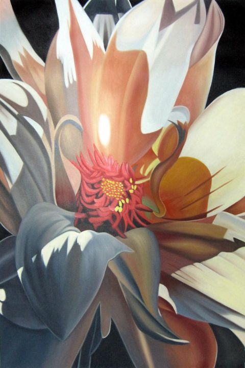 Flower Reality 001 - Artseasy - Paintings & Prints, Flowers, Plants ...