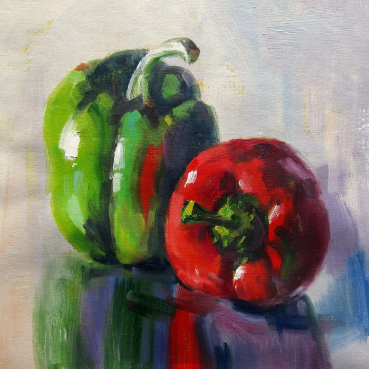 Bell pepper 001 - Artseasy - Paintings & Prints, Still Life, Food ...