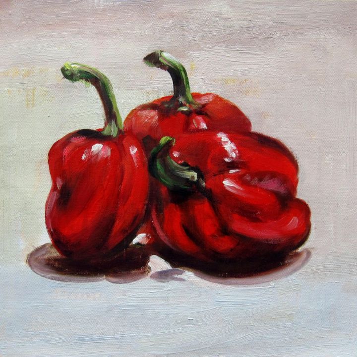 Bell pepper 002 - Artseasy - Paintings & Prints, Still Life, Food ...