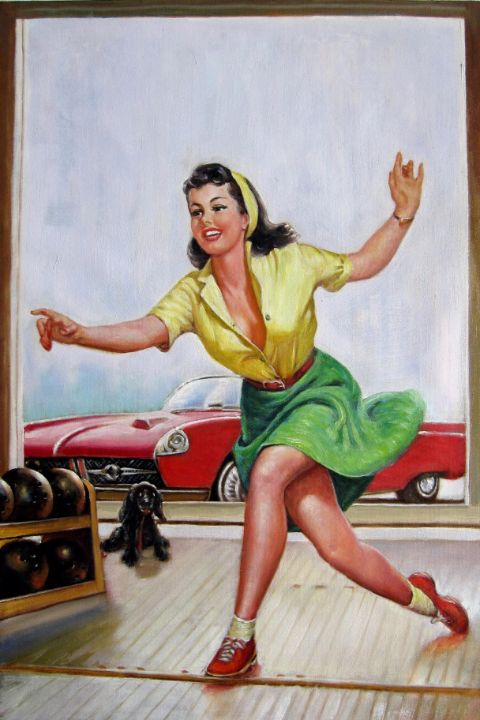 Gil Elvgren 40D - Artseasy - Paintings & Prints, People & Figures ...