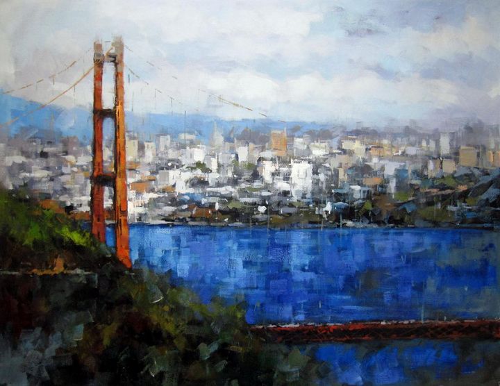 Bridge #001 - Richard Zheng - Paintings & Prints, Landscapes & Nature ...