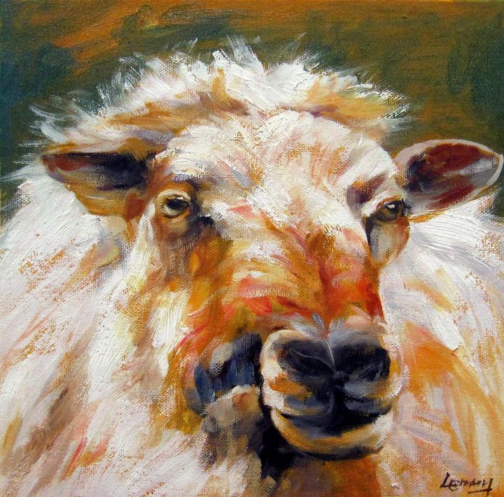 Sheep #303 - Richard Zheng - Paintings & Prints, Animals, Birds, & Fish ...