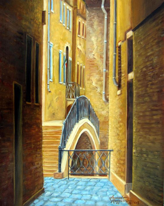 Mysterious Venice - Leonardo Ruggieri Fine Art Paintings - Paintings ...