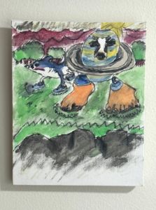 Brain Rot Original Acrylic Painting - Jacob’s creations - Paintings ...