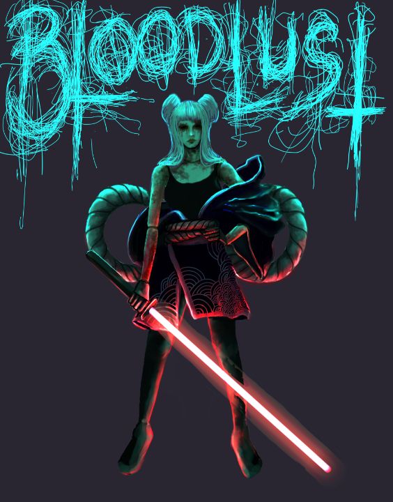 Bloodlust II - Knife vs face - Digital Art & AI, Fantasy & Mythology ...