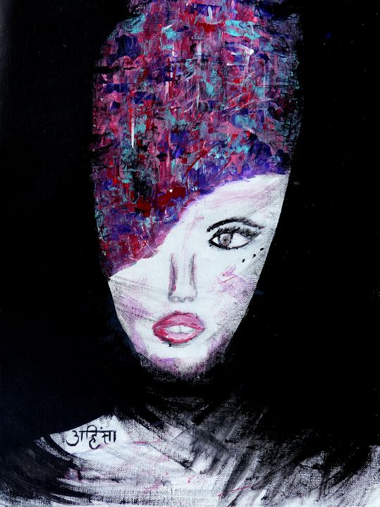 Woman - Diana Azlan - Paintings & Prints, People & Figures, Other ...