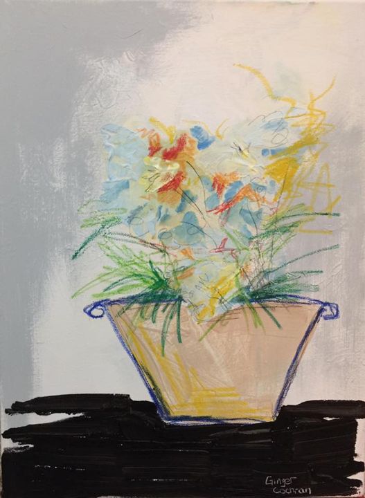 Heavy Words - Ginger Cochran Art - Paintings & Prints, Abstract ...