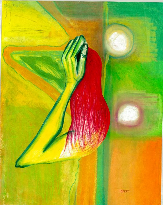 '' Reclining Red Woman 2 " - R. TORRES GALLERY - Drawings ...