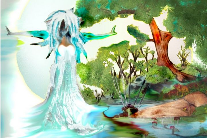 Mother Nature - GLEN R LEBLANC - Digital Art & AI, Fantasy & Mythology ...